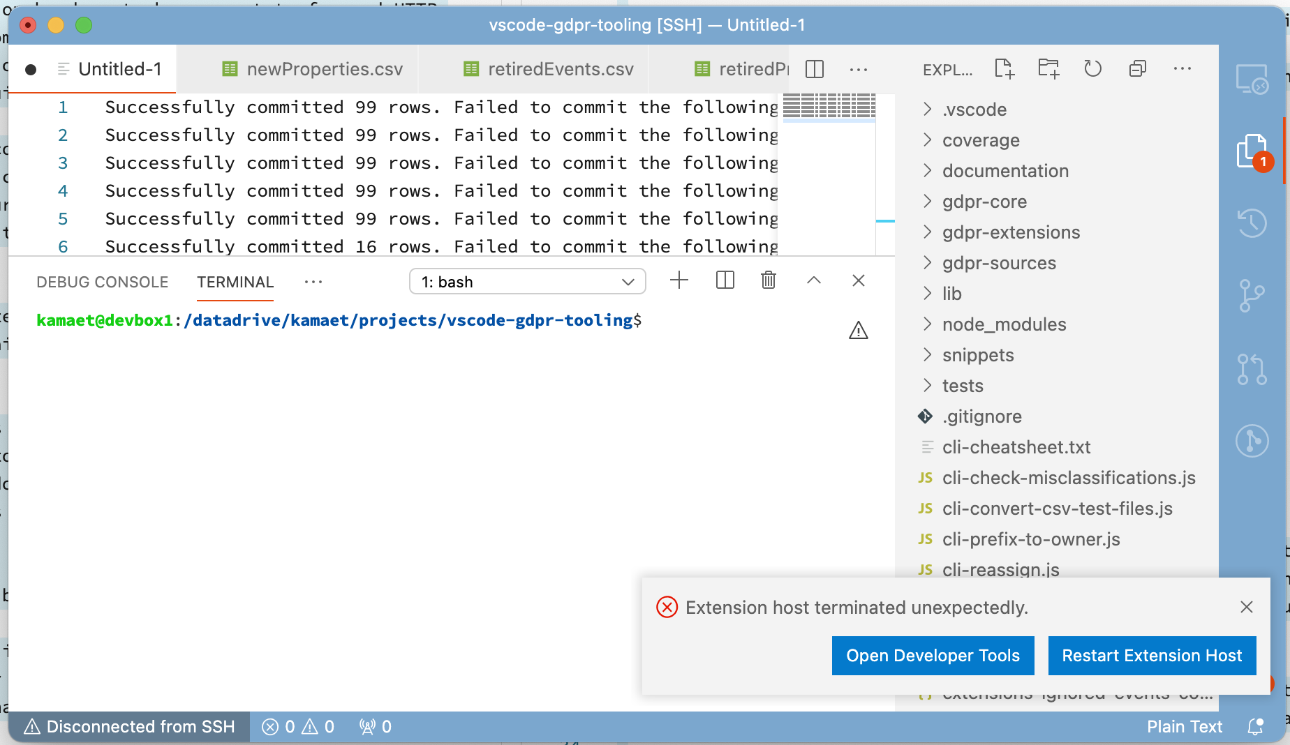 Missing disconnect dialog · Issue #4389 · microsoft/vscode-remote-release · GitHub