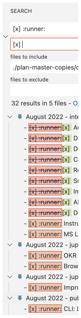 Search result tree drawing glitches · Issue #158785 · microsoft/vscode ...