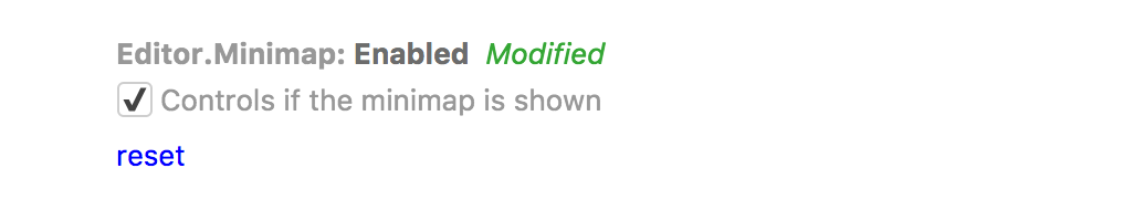 Hide reset link · Issue #52808 · microsoft/vscode · GitHub