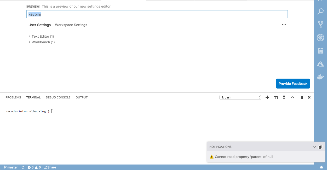 Settings Editor · Issue 55684 · Microsoftvscode · Github 
