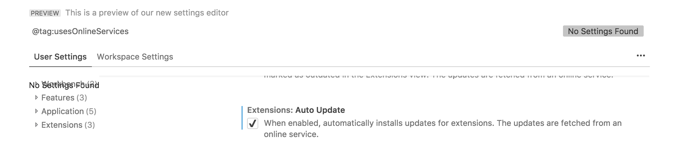 Screen cheese in the settings editor · Issue #57090 · microsoft/vscode · GitHub