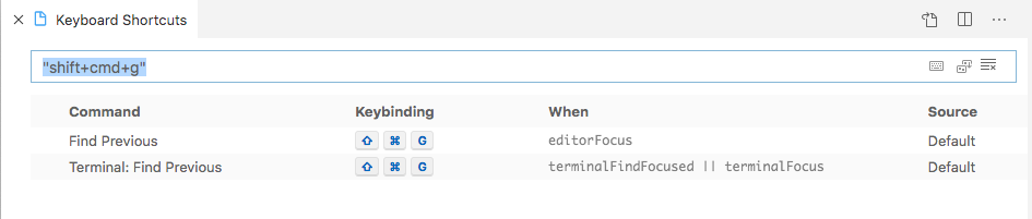 Mac Custom Keyboard Shortcut not working as expected · Issue #98263 · microsoft/vscode · GitHub