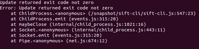sit-config-tools: Update returned exit code not zero · Issue #507 · teamdfir/sift · GitHub