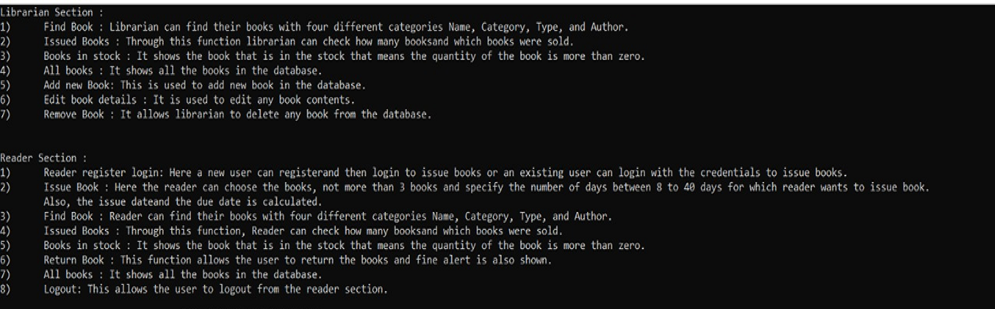 GitHub - ankitg777jr/E_Library_Console: Library Management System, Console Based Application for ...