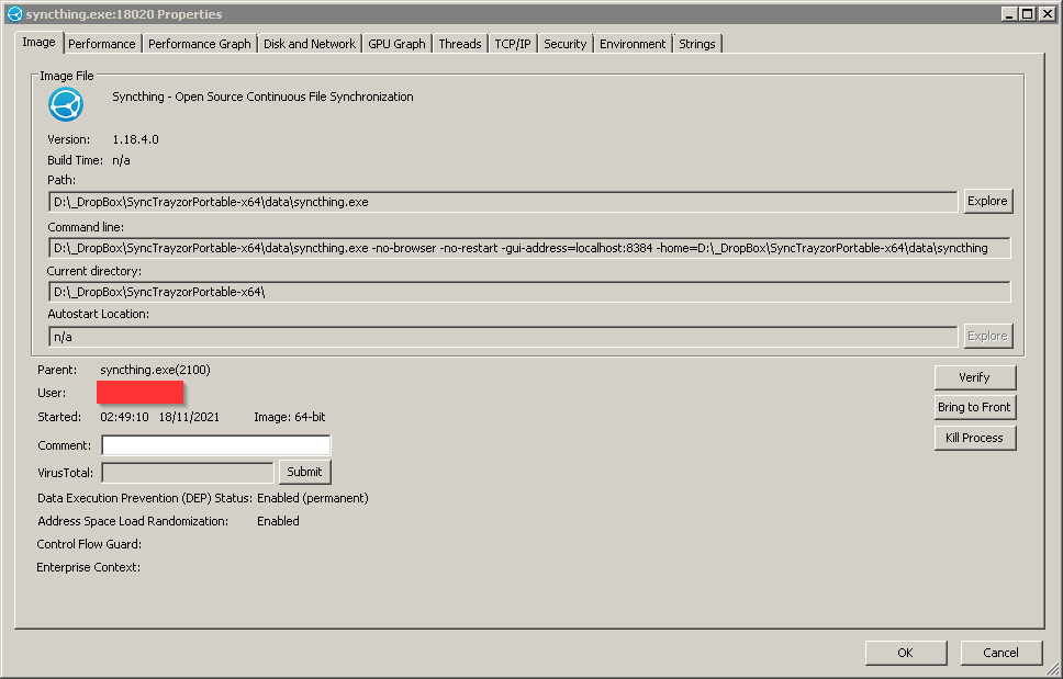 syncthing uses too much memory on windows · Issue #8048 · syncthing/syncthing · GitHub