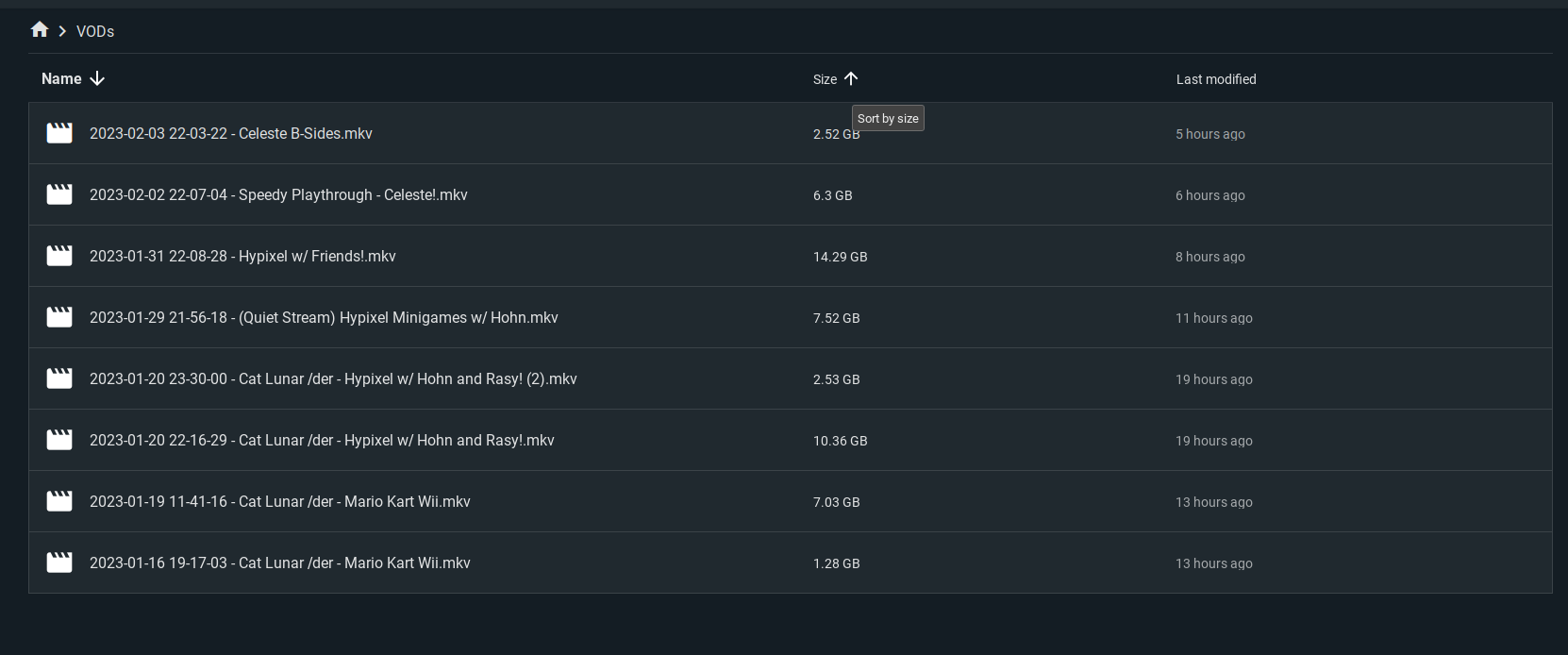 Sort files on shared link · Issue #2333 · filebrowser/filebrowser · GitHub