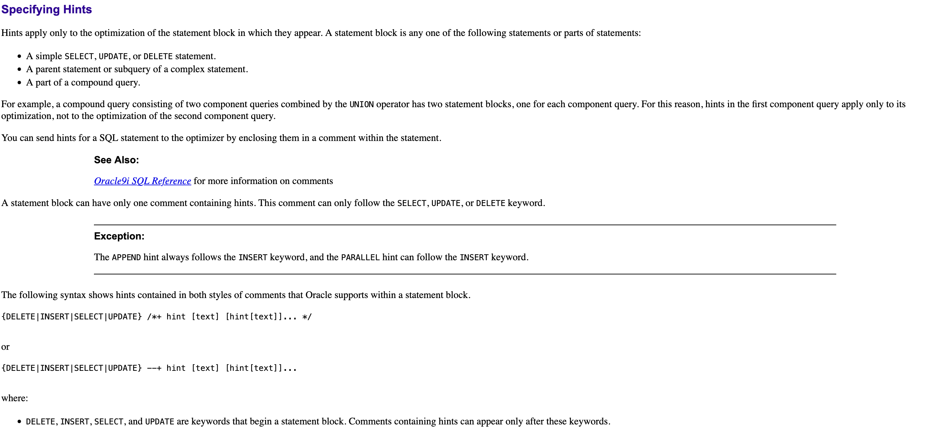 Sign In Comment Throw Parseerror For Oracle Dialect · Issue 1542 · Tobymao Sqlglot · Github