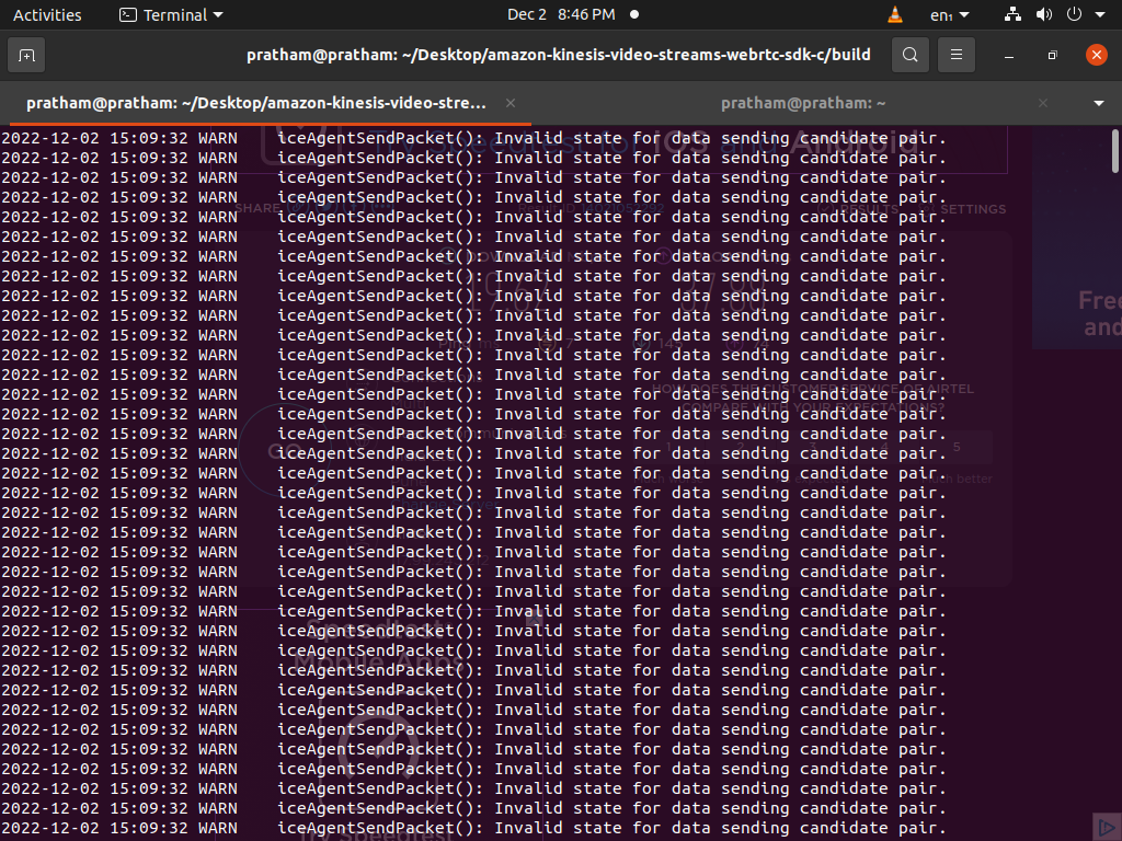 [QUESTION] · Issue #1597 · awslabs/amazon-kinesis-video-streams-webrtc-sdk-c · GitHub