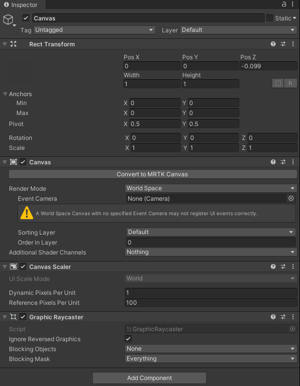 Visual Masking Bug · Issue 10144 · Microsoftmixedrealitytoolkit Unity · Github