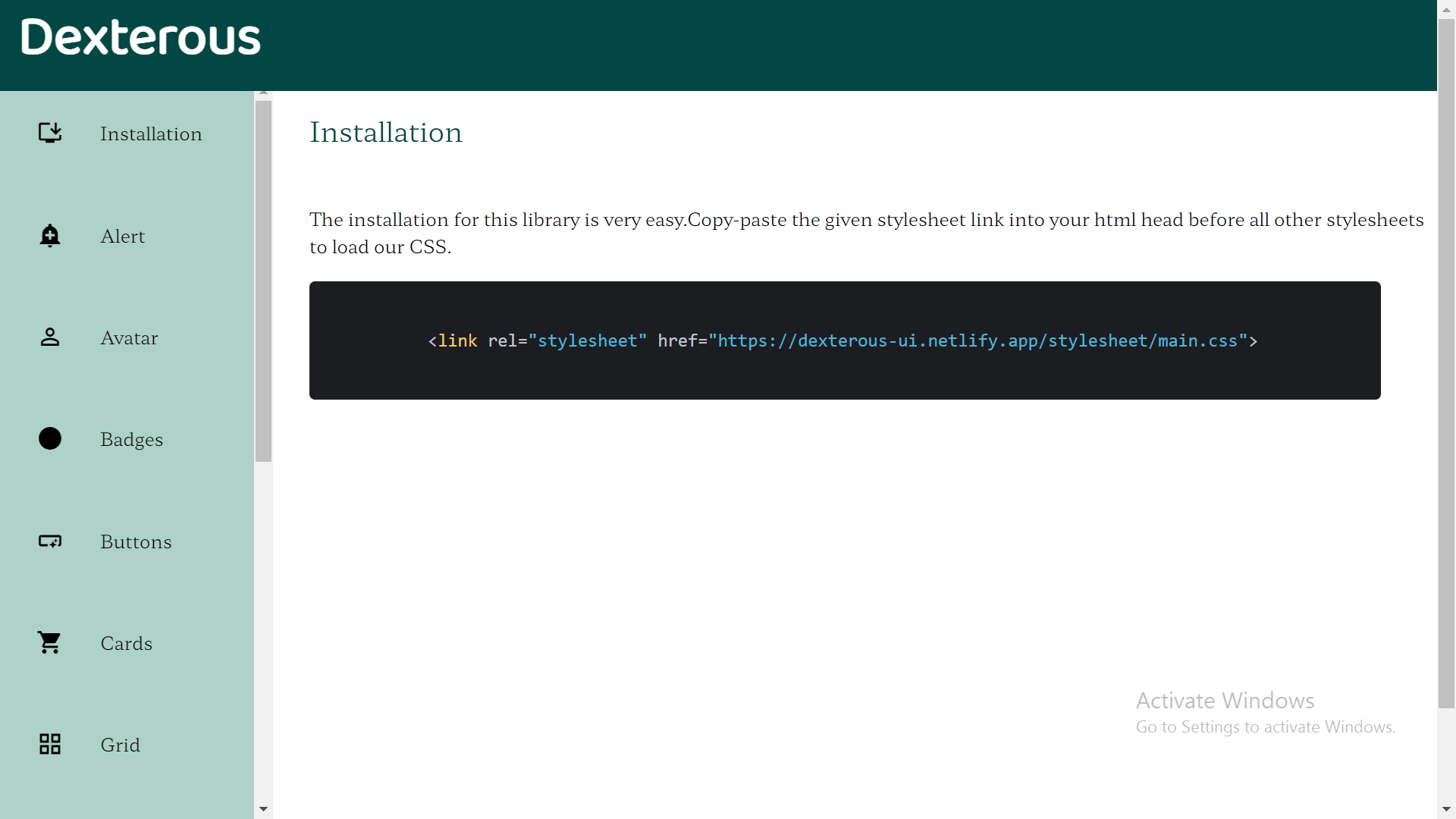 GitHub - vaibhav-mahalle/Dexterous-UI: component library to for creating the css components