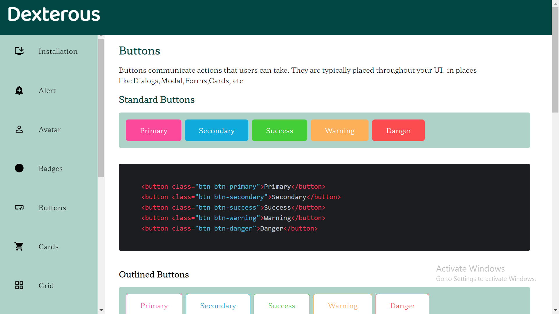 GitHub - vaibhav-mahalle/Dexterous-UI: component library to for creating the css components