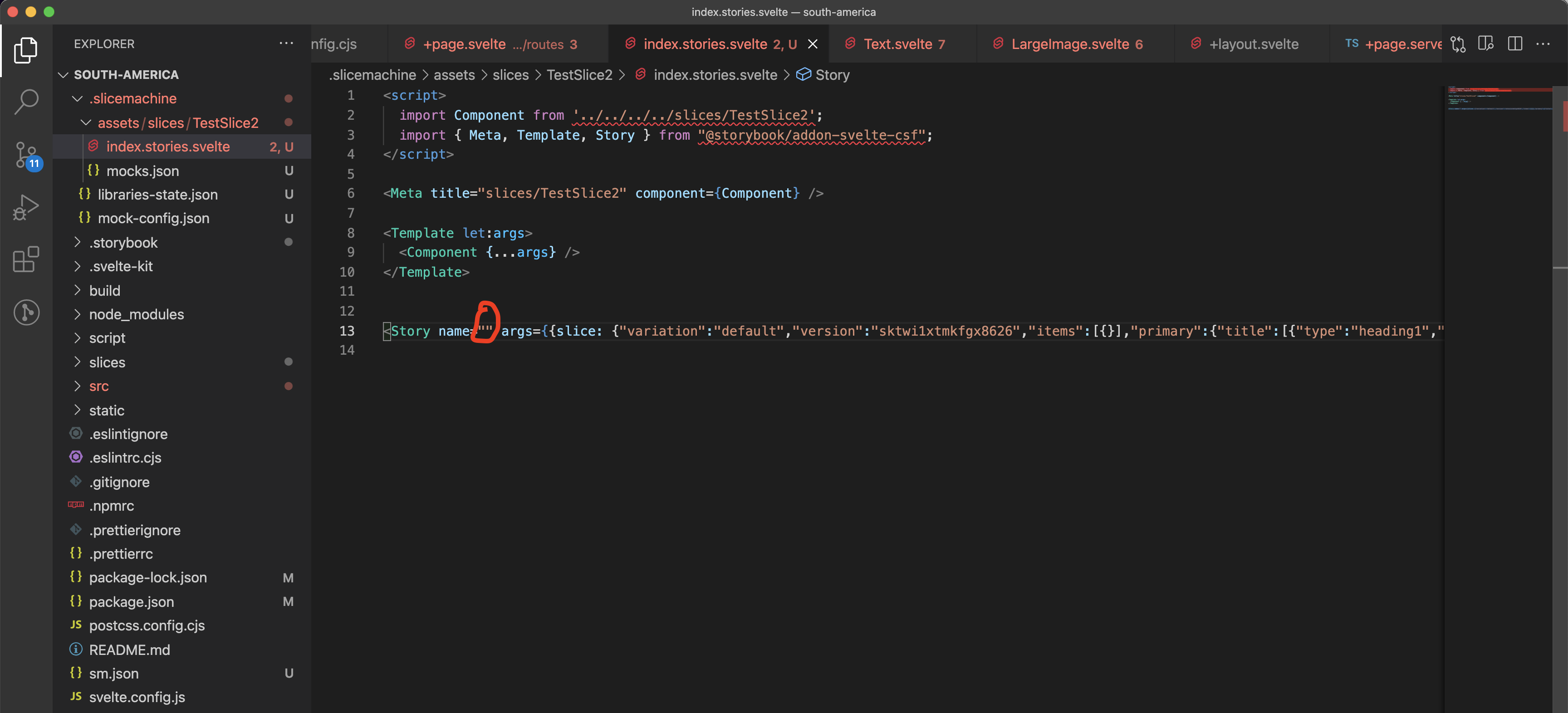 Missing storynames in index.stories.svelte files · Issue #641 · prismicio/slice-machine · GitHub