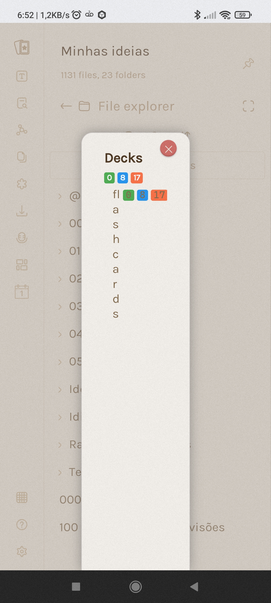 Flashcards do not open on iOS [BUG] · Issue #461 · st3v3nmw/obsidian-spaced-repetition · GitHub