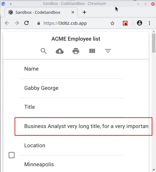 Incorrect long text visibility when responsive is stacked or stackedFullWidth · Issue #1188 ...