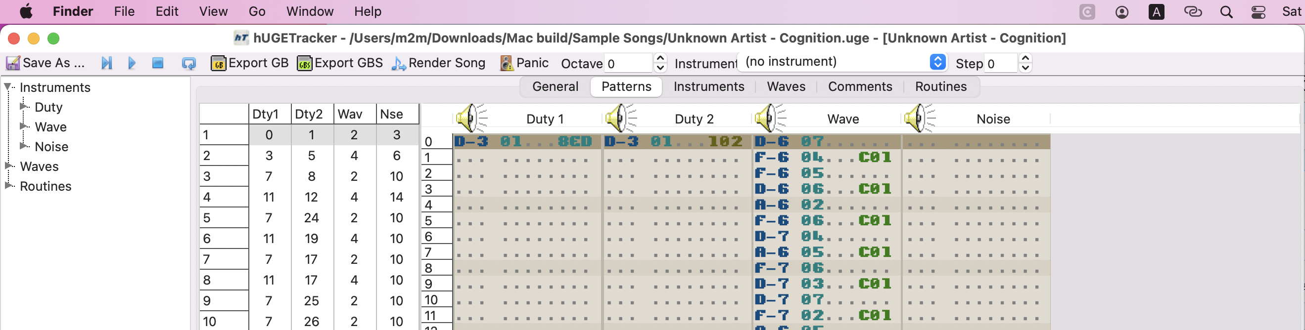 Macos Build Pattern View Not Using Correct Font · Issue 81 · Superdiskhugetracker · Github 9637
