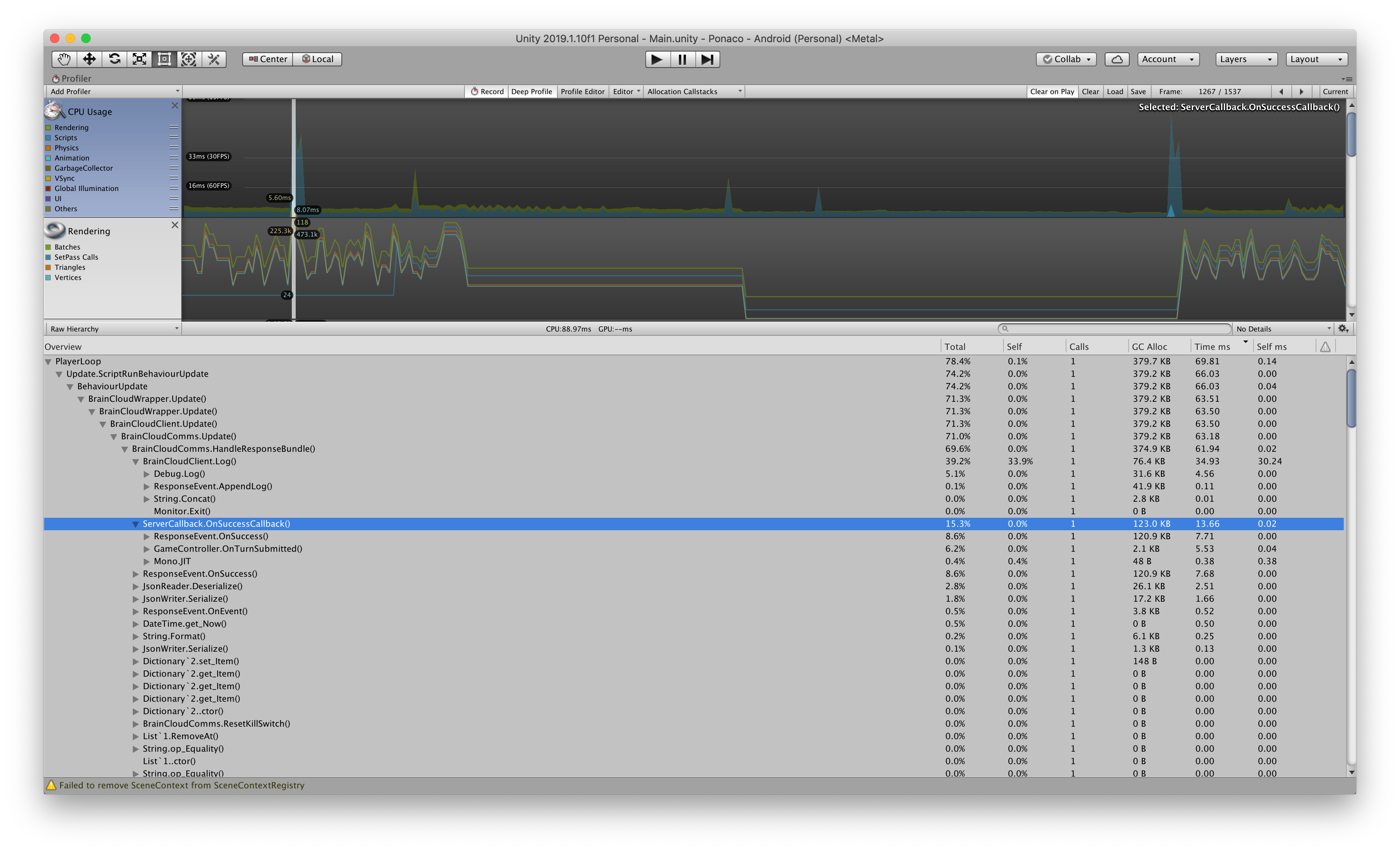 Freezing UI thread in BrainCloudWrapper.Update · Issue #93 · getbraincloud/braincloud-csharp ...