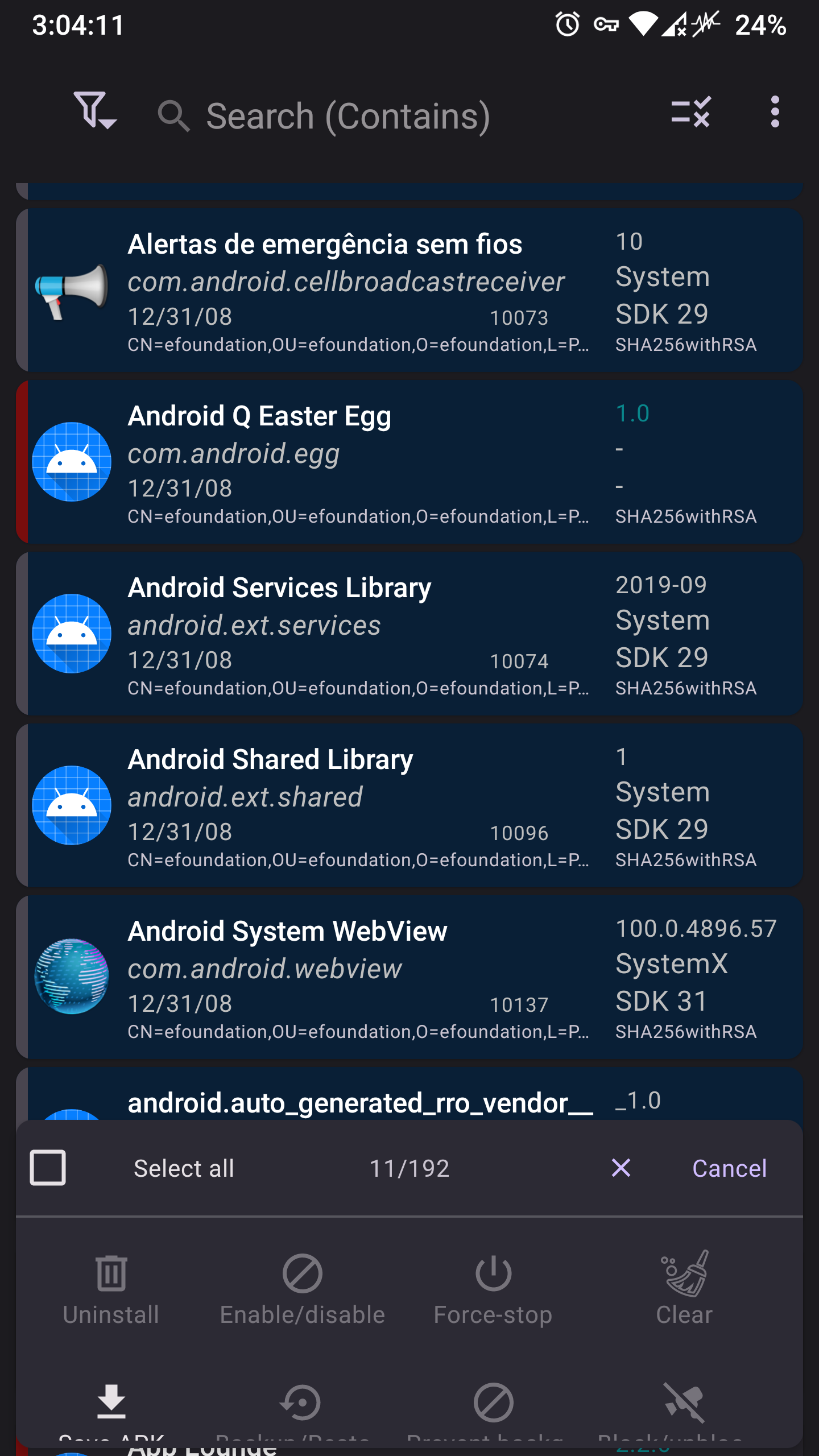 Little bug on clean cache after adb app disable · Issue #776 · MuntashirAkon/AppManager · GitHub