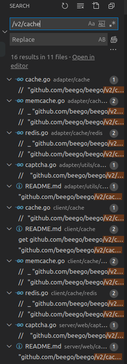 Update some codes, comments and README lines · Issue #4463 · beego/beego · GitHub