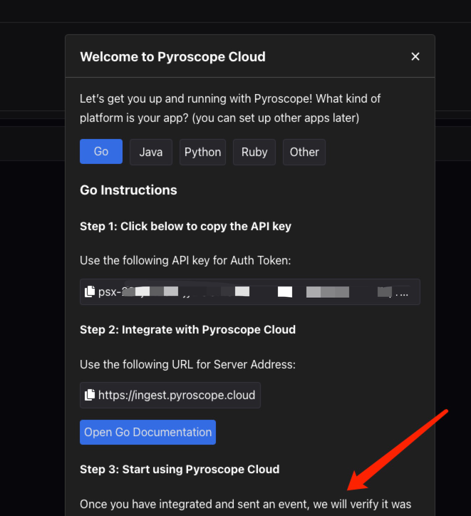 I Can Not See The Full Page At Welcome Tab · Issue 1542 · Grafana Pyroscope · Github