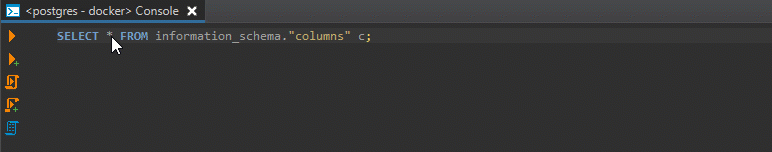 "Insert space after table/column name" does not respect existing spaces after the cursor ...