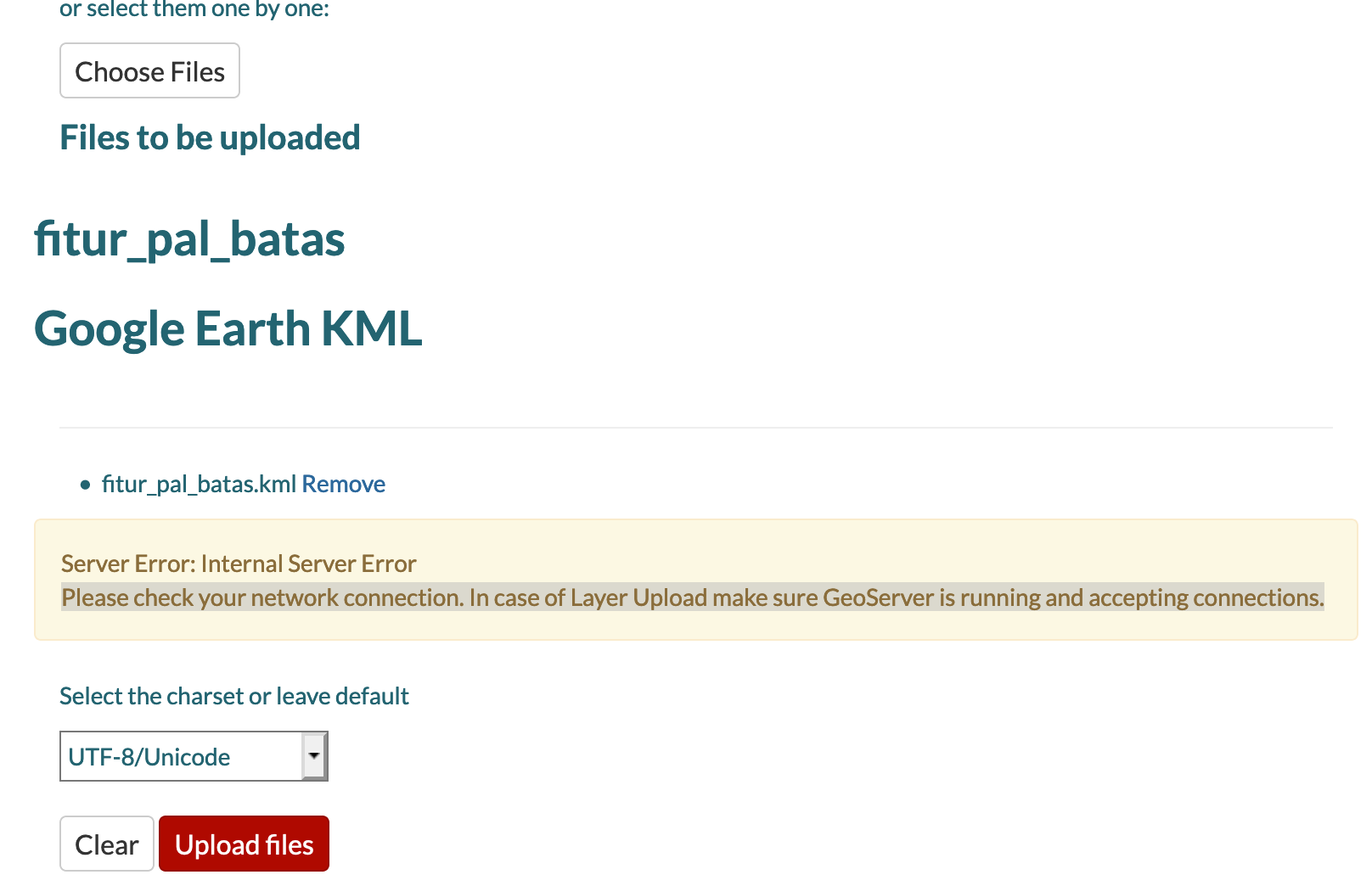 Error Upload KML extension · Issue #6080 · GeoNode/geonode · GitHub