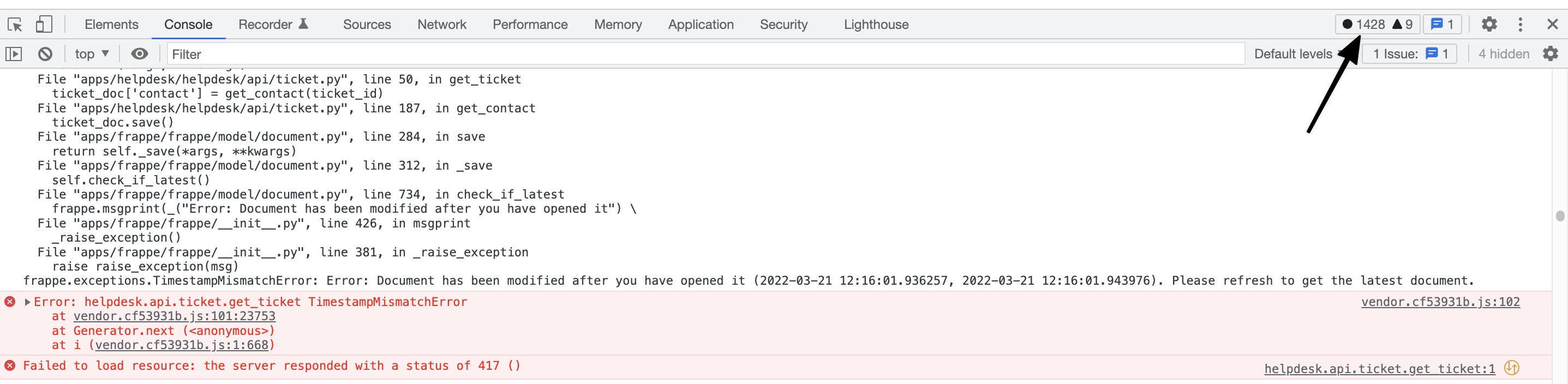 Timestamp Error · Issue #204 · frappe/helpdesk · GitHub