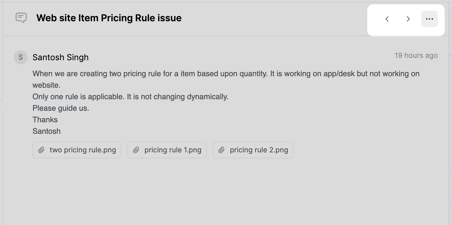 remove navigation buttons until we have the feature ready · Issue #437 · frappe/helpdesk · GitHub