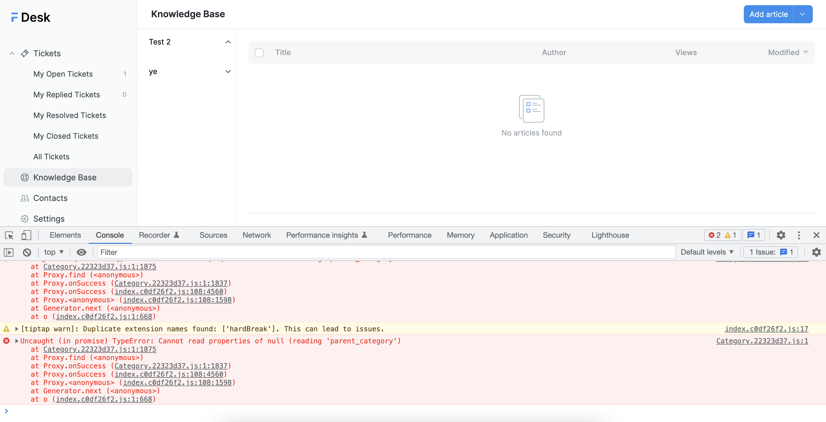 cant save the article · Issue #630 · frappe/helpdesk · GitHub