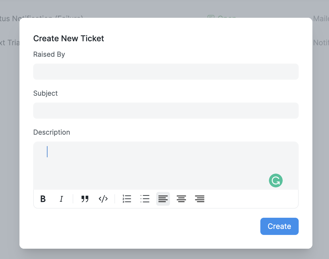 indentation in new ticket dialog · Issue #761 · frappe/helpdesk · GitHub