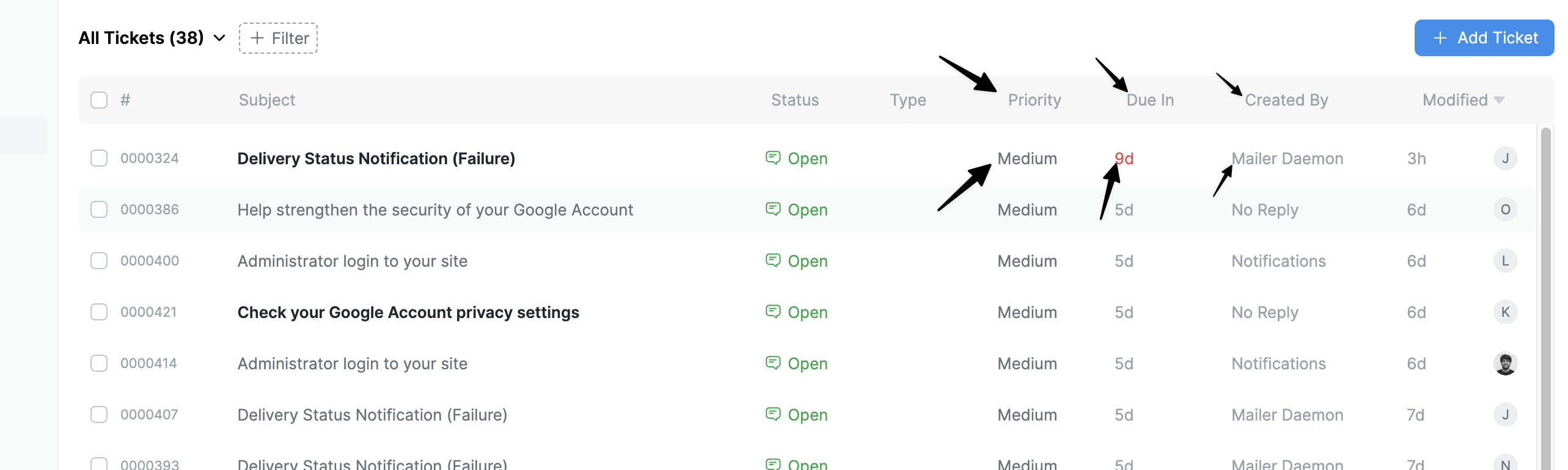 fix the alignment issue in ticket list · Issue #929 · frappe/helpdesk · GitHub