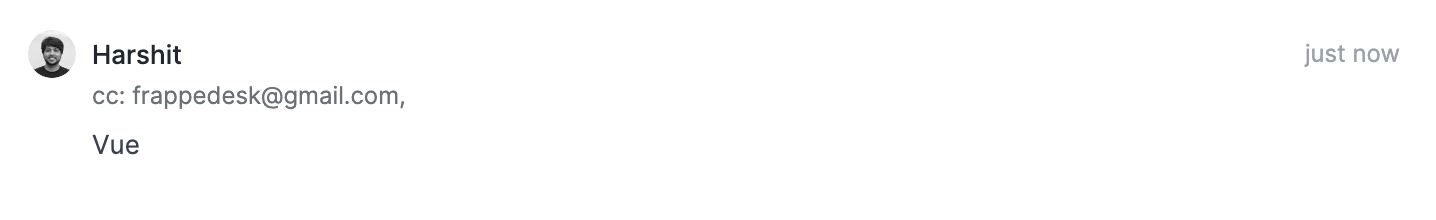 Cc emails are not reflected in Gmail · Issue #1058 · frappe/helpdesk · GitHub