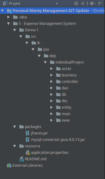 GitHub - Sameera-Senarathna/Personal-Money-Management-System