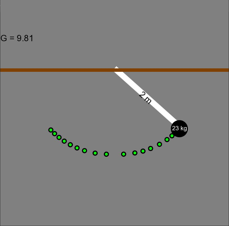 GitHub - LoneCoder21/Pendulum: Simple single interactible pendulum