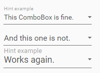 Floating hint of ComboBox disappears with specific FontSize · Issue #2132 · MaterialDesignInXAML ...