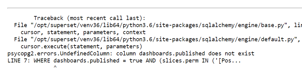 migration failed new database model · Issue #10272 · apache/superset ...