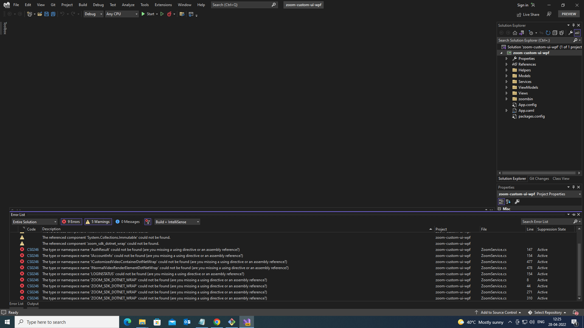 Project not Compile · Issue #6 · luferau/zoom-custom-ui-wpf · GitHub
