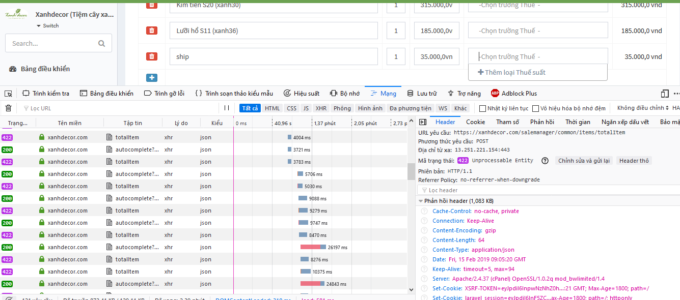 Loading so slow on adding product on invoice · Issue #770 · akaunting ...