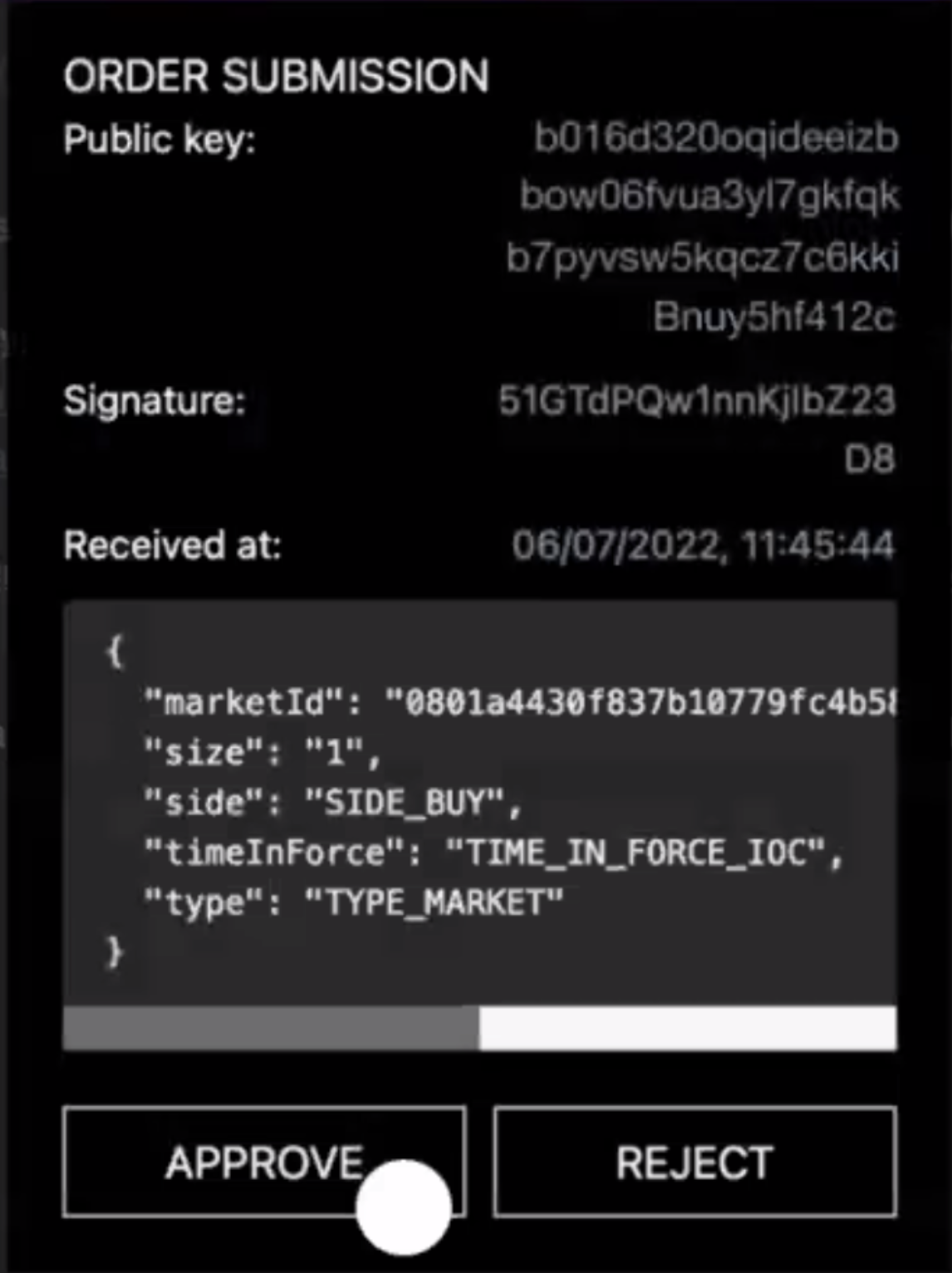 Improve how we display incoming transactions (placeholder) · Issue #1663 · vegaprotocol/frontend ...