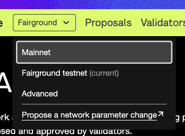 Network switcher click target · Issue #3704 · vegaprotocol/frontend-monorepo · GitHub