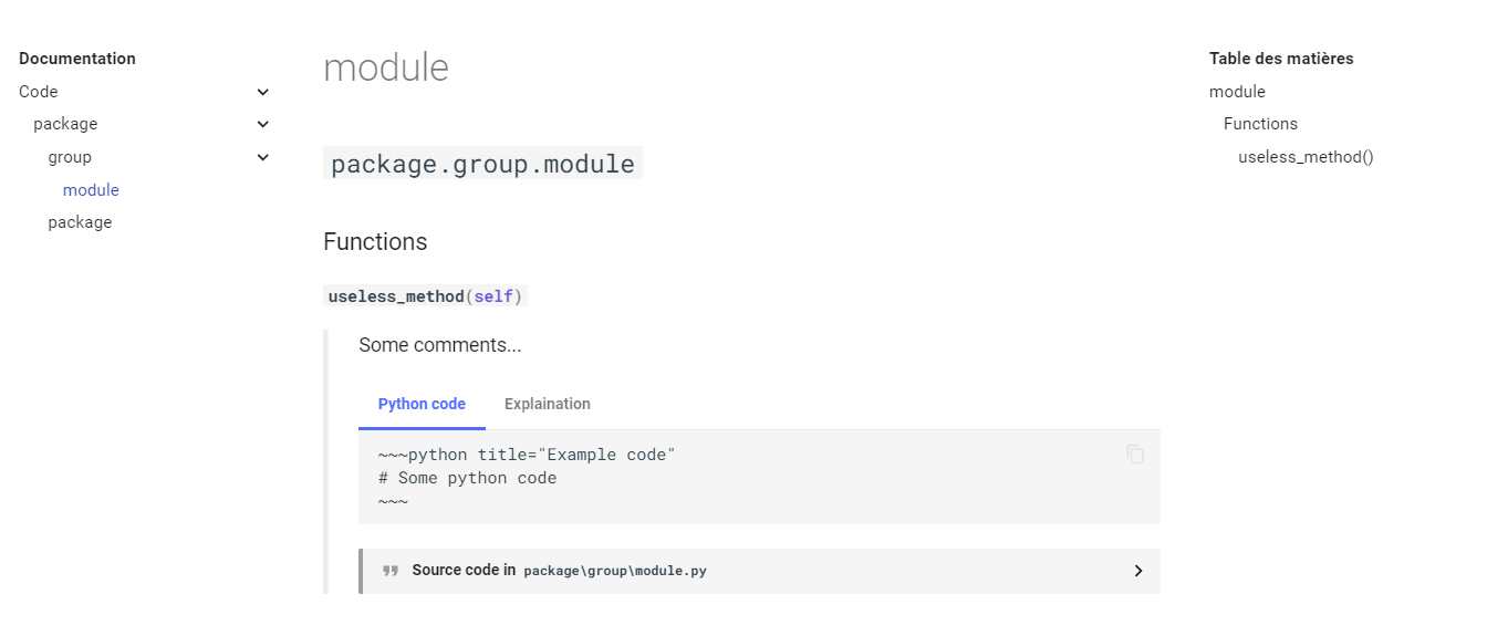 Unsupported *Content tab* in a mkdocstrings parsed signature · Issue #457 · mkdocstrings ...