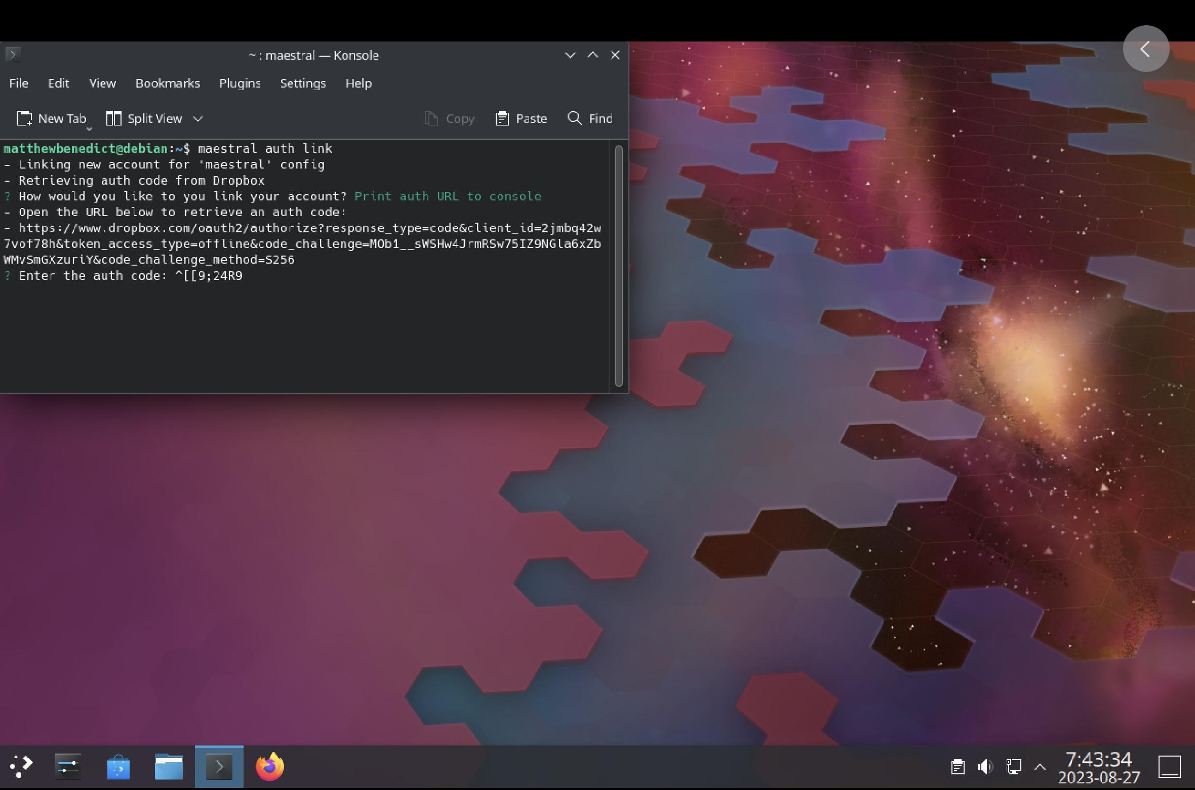 ANSI Escape Sequences Prevent Typing In CLI Issue 967 Samschott