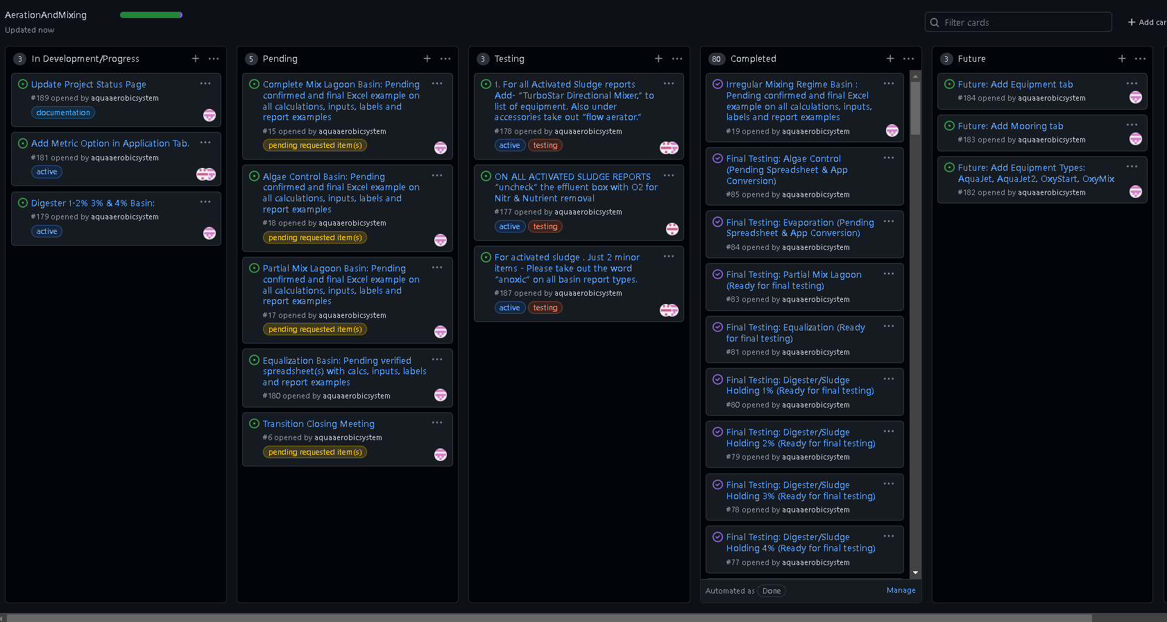 **Aeration & Mixing Update 1/4/2023* · Issue #190 · aquaaerobicsystem ...