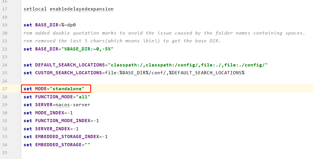 单机模式启动失败，报db.num is null等错误 · Issue #4074 · alibaba/nacos · GitHub