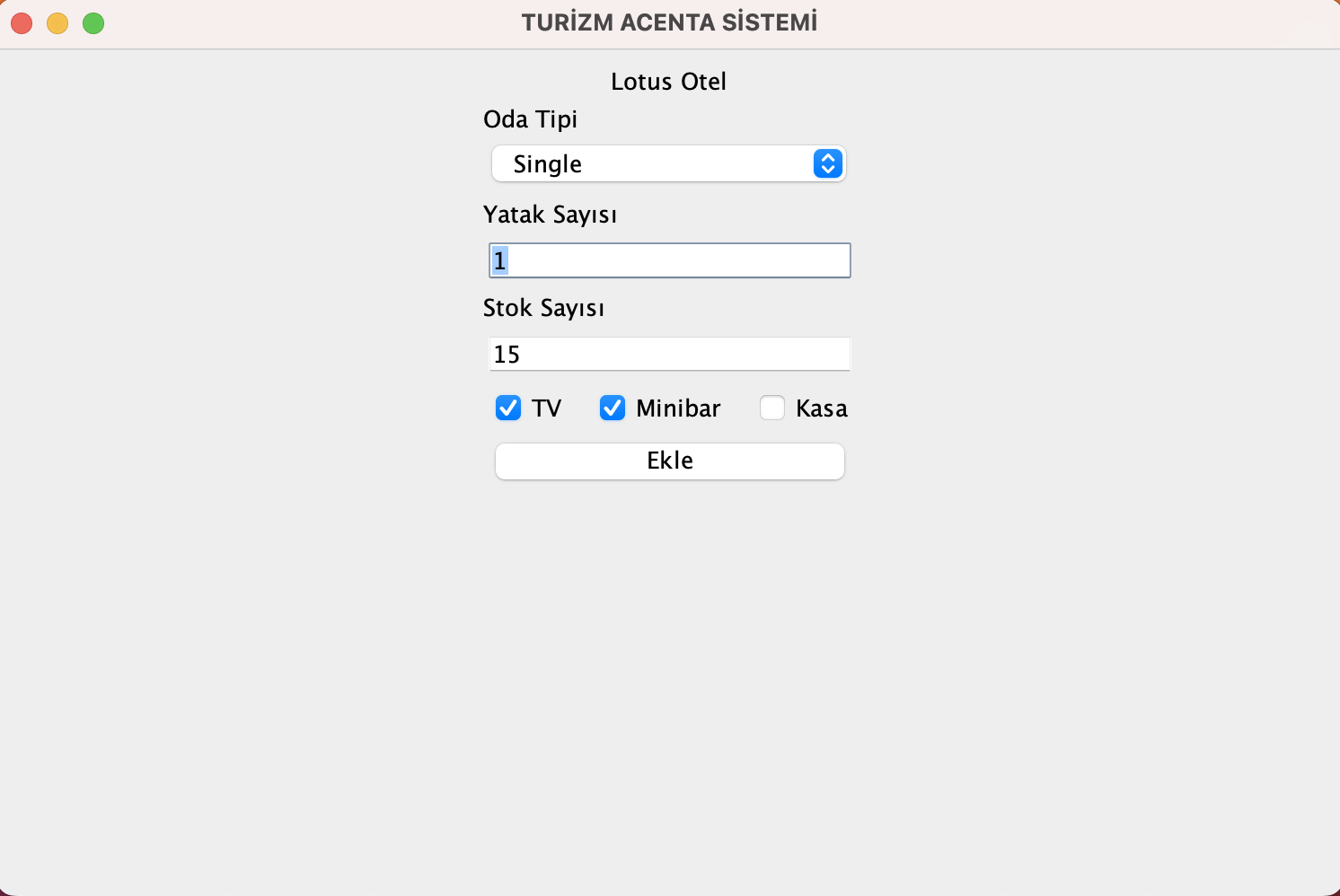 GitHub - furkanbalikci/TourismAgencySystem: Tourism Agency System