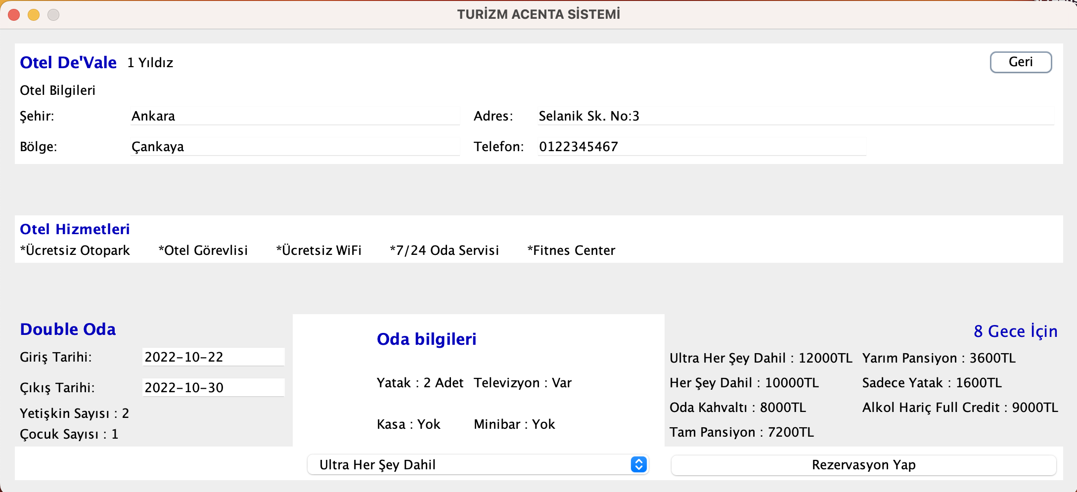 GitHub - furkanbalikci/TourismAgencySystem: Tourism Agency System