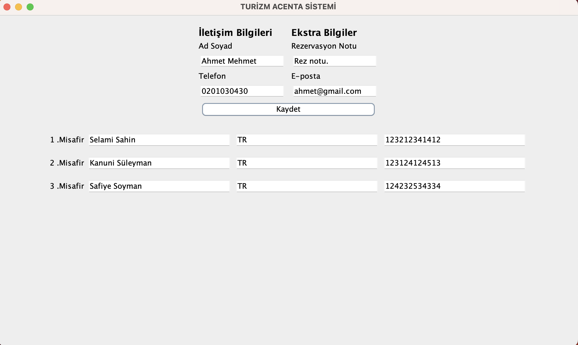 GitHub - furkanbalikci/TourismAgencySystem: Tourism Agency System