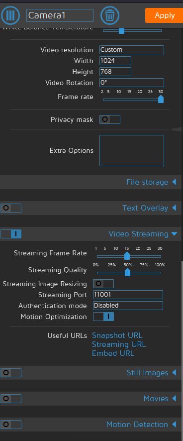 Snapshot URL on works on second attempt · Issue #2768 · motioneye-project/motioneye · GitHub