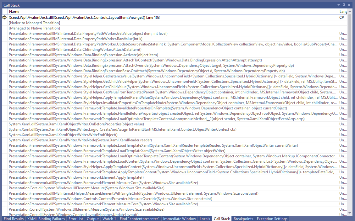 MVVM AvalonDock opening new documents doesn't show content · Issue #1480 · xceedsoftware ...