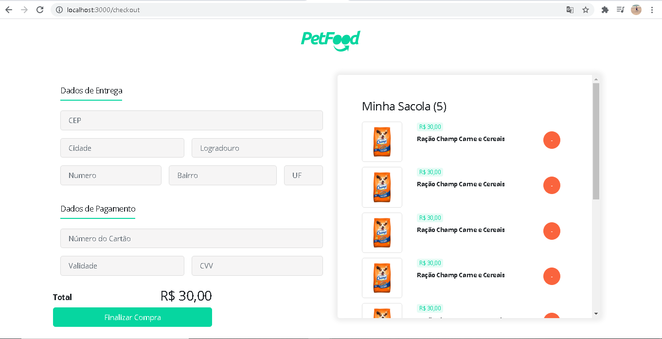 GitHub - Ricardoalmeida54/petfood: UM SITE DE PETFOOD COM API DE PAGAMENTOS E VENDAS