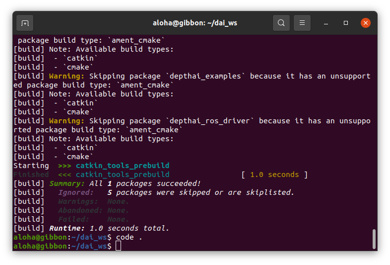 [catkin_make failed] {ROS Noetic catkin_make failing} · Issue #220 · luxonis/depthai-ros · GitHub